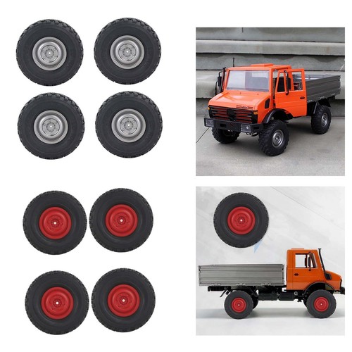 4 Pieces 1//16 Scale Wheel Tires, 72mm Soft Tire, RC Tires for WPL B14 ...