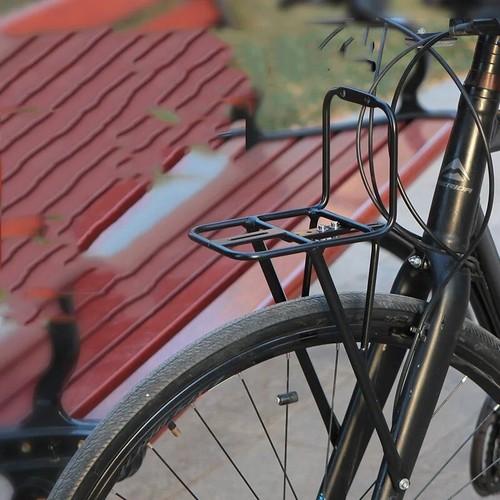 Bike Front Rack Handlebar Front Shelf Bracket for Bike Travel Bicycle ...