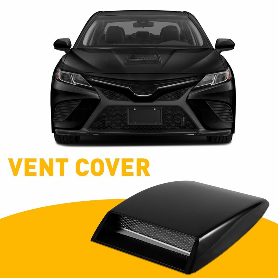 Air Flow Scoop Hood Intake Vent Bonnet Trim Cover Universal Car ...