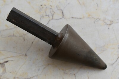Vintage gunsmith blacksmith tinsmith hardy cone handmade steel anvil 21 ...