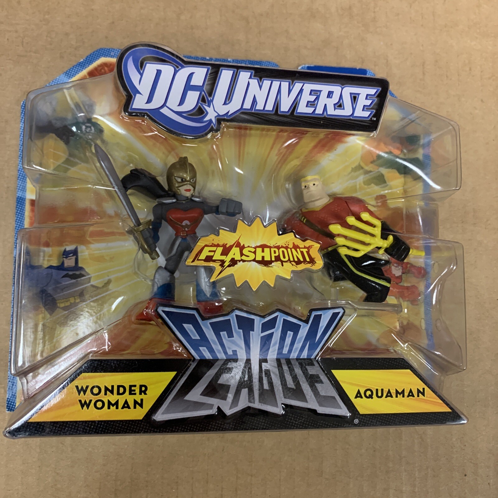 DC Universe Action League FLASHPOINT WONDER WOMAN & AQUAMAN 2" (See ...