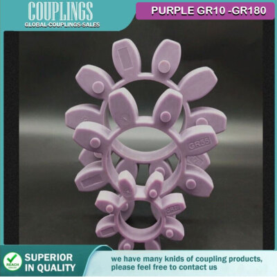 1Pc Purple GR100 Elastic Spider Cushion Coupling Insert Replace KTR100 ...