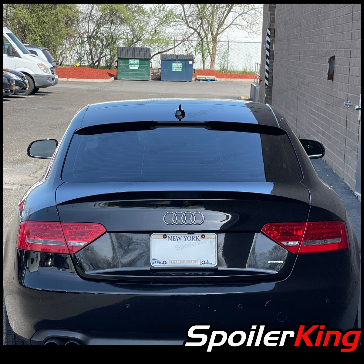 Rear Roof Spoiler Window Wing (Fits: Audi A5 S5 RS5 2008-2016 2dr ...