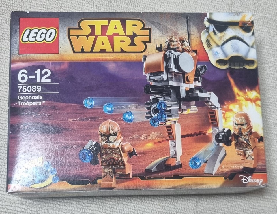 Lego Star Wars 75088 Senate Commando 75089 Geonosis Troopers Retired ...