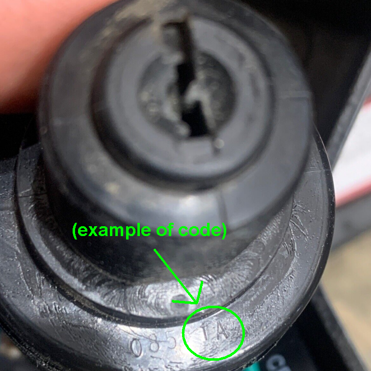 (2) Mercury Marine Boat Ignition Replacement Keys Cut Key Code 1A - 2F ...