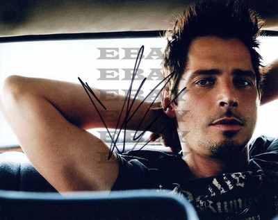 CHRIS CORNELL Audioslave Lead Singer Autographed signed 8x10 Photo ...