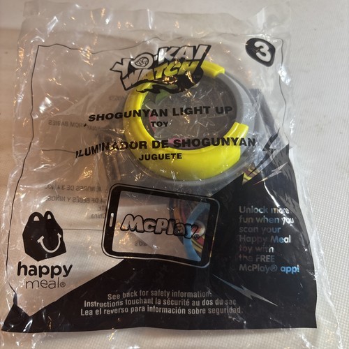 Yo-Kai Watch #3 Shogunyan Light Up Toy McDonalds Happy Meal Toy 2018 ...