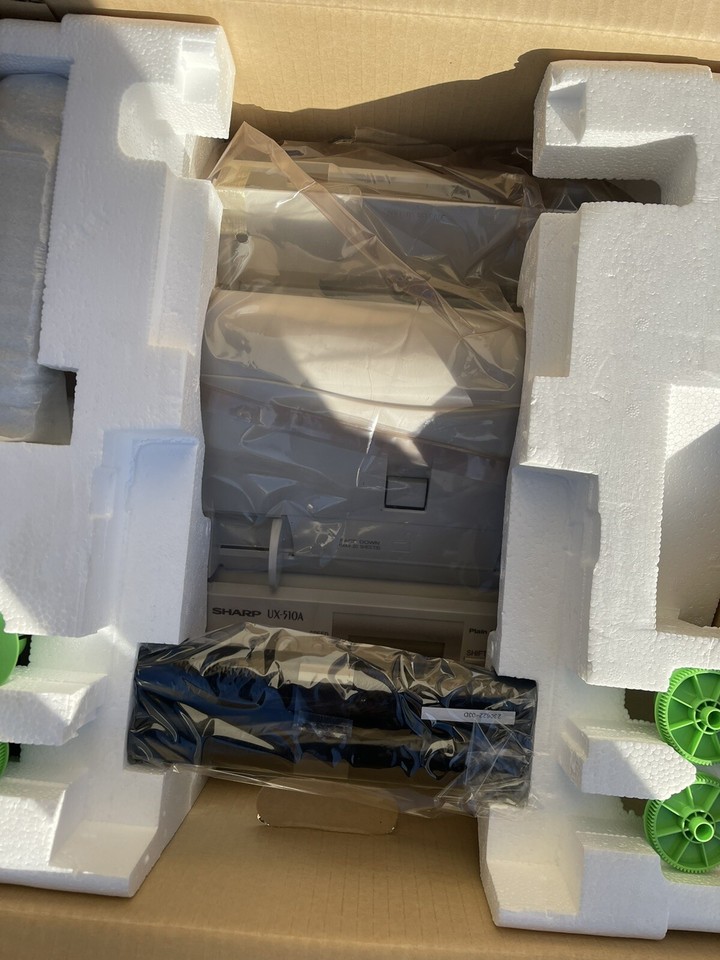 SHARP PLAIN PAPER HIGH SPEED FAX MACHINE & COPIER ( UX-510A) LOTS OF ...