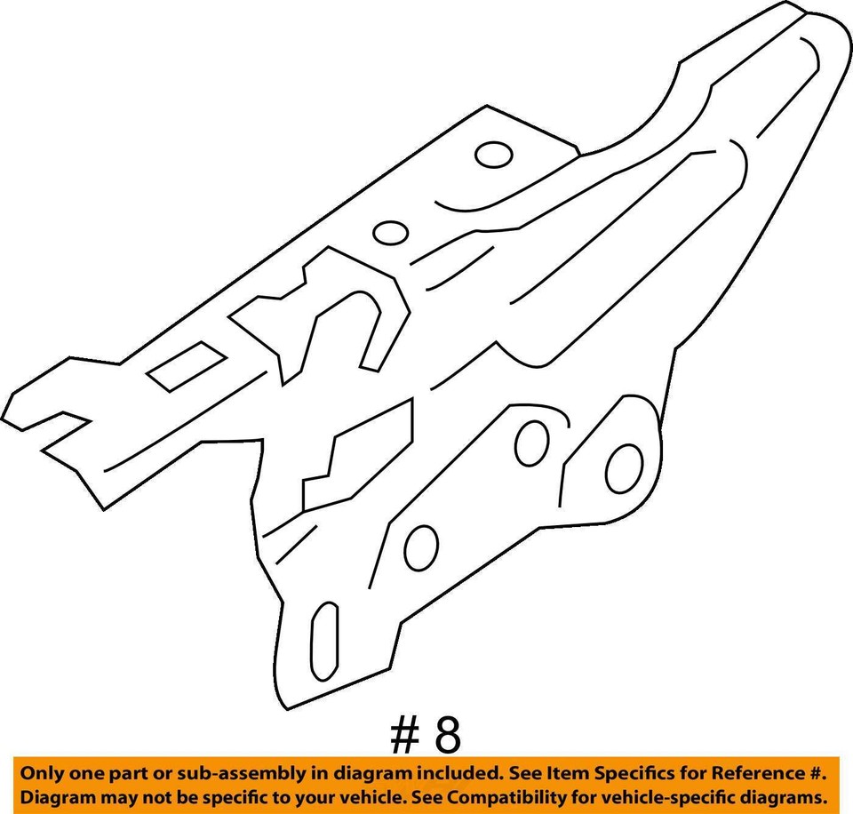 BMW OEM 19-25 230i xDrive Hood Hood Components-Hinge 41008494431 | eBay