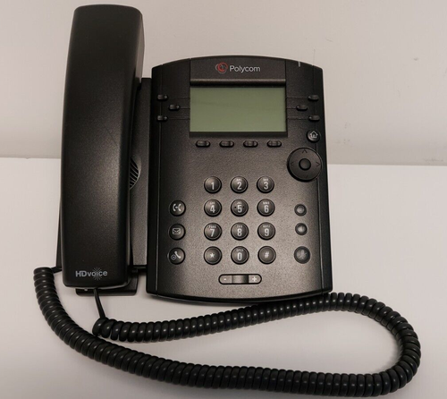 Polycom VVX 301 IP Phone 2201-48300-001 with Handset, Stand & Power ...