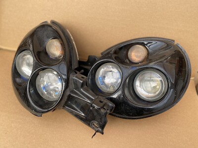 Prodrive Morette Head Lights Lamps For: Subaru Impreza GDA GDB WRX STI ...