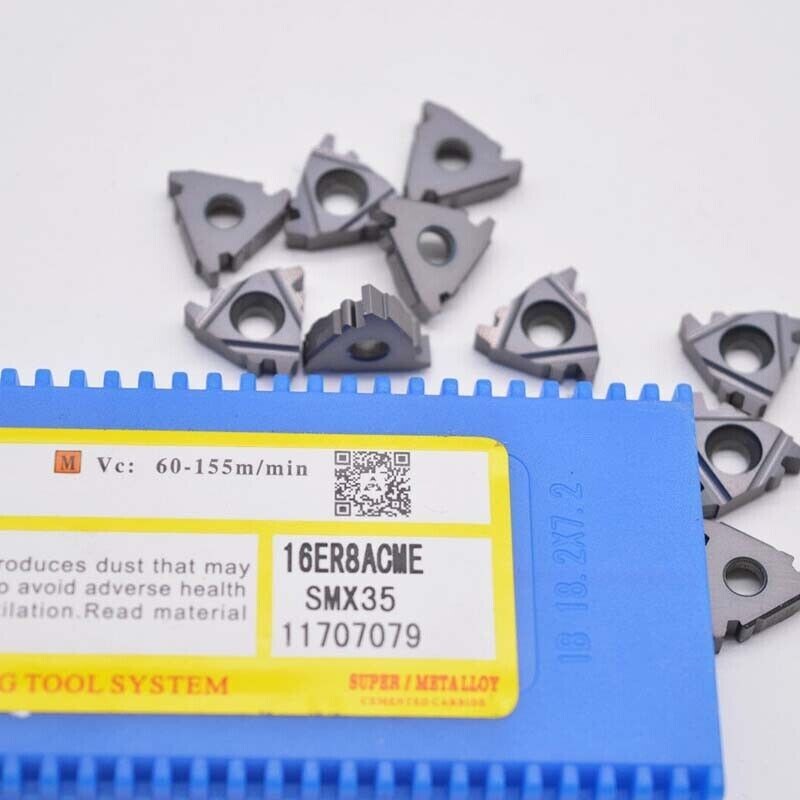 16ER8ACME SMX35 CNC Dextrorotation Threading inserts Carbide Inserts ...