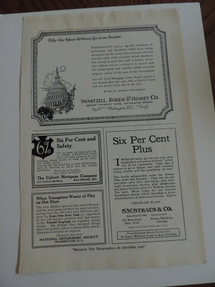 1920 IVORY SOAP "99-44/100% PURE" Full Page Black & White Print ...