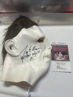 Tony Moran Signed Michael Myers Mask Halloween JSA COA | eBay