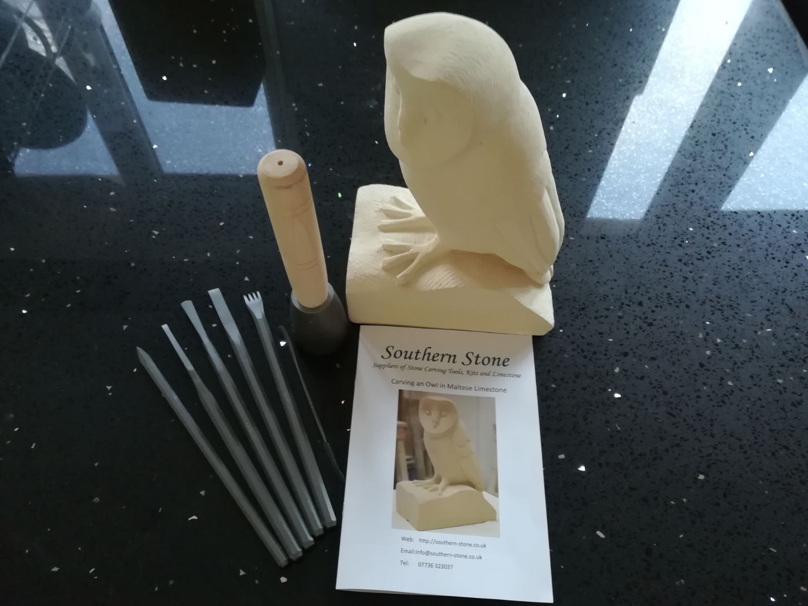 Stone Carving Kit (Owl) | eBay UK