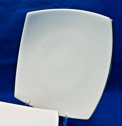 MIKASA "COUTURE PLATINUM" AN010 - WHITE DINNER PLATES 10 3/4" SET OF ...