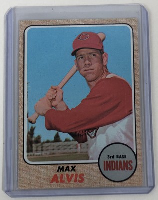 1968 Topps #340 Max Alvis Indians VG-EX+ *9q | eBay