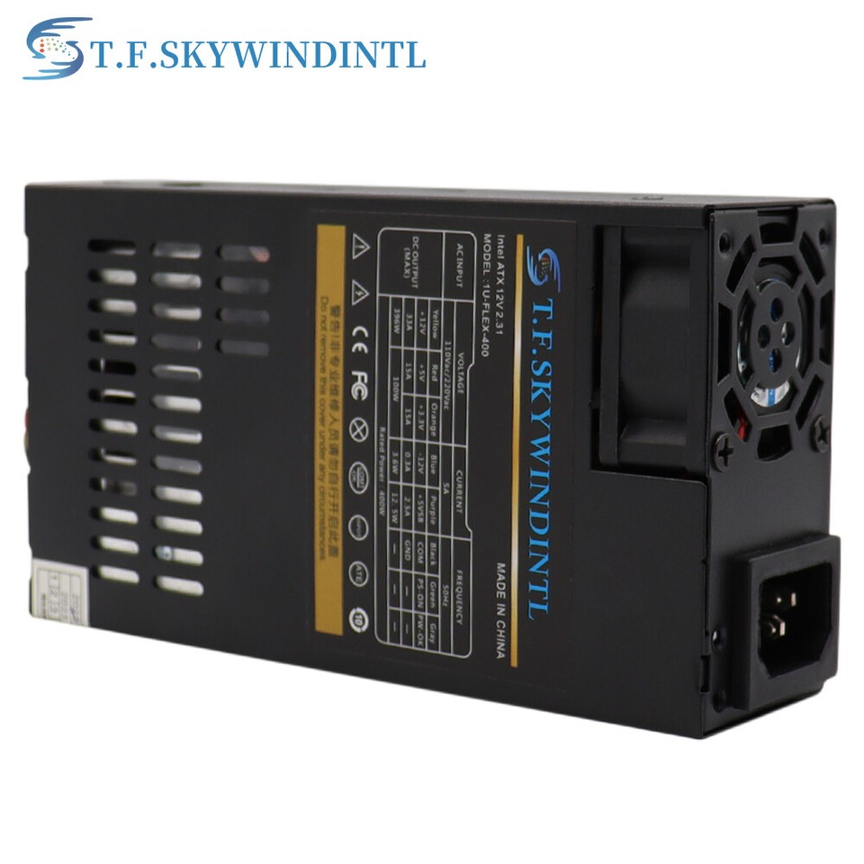 400W Watt PC ATX Power Supply Flex PSU Small 1U Computer Modular For ...