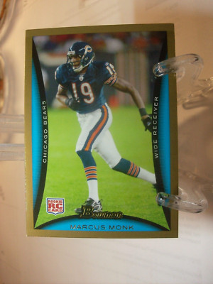 2008 Bowman Gold Football Card #248 Marcus Monk (93876) | eBay