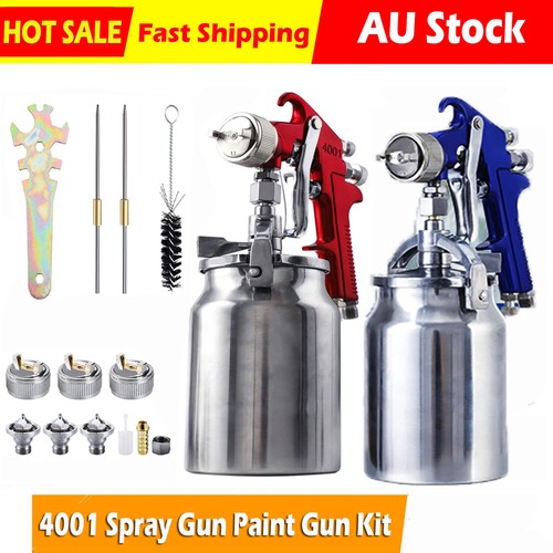 1L Suction Spray Gun Heavy Duty 1.3/1.7/2mm Air Nozzle Paint Spray Gun ...