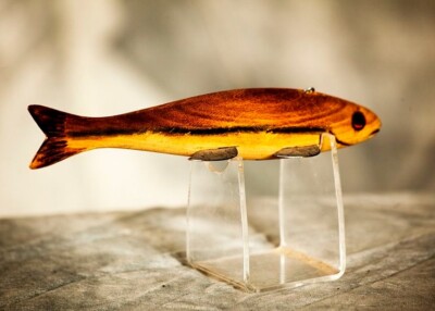 Native American Ross Allen Sr 7" Fish Decoy LacDuFlambeau WI Vintage | eBay