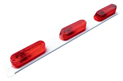 3 Light Marker Light Bar Red | eBay