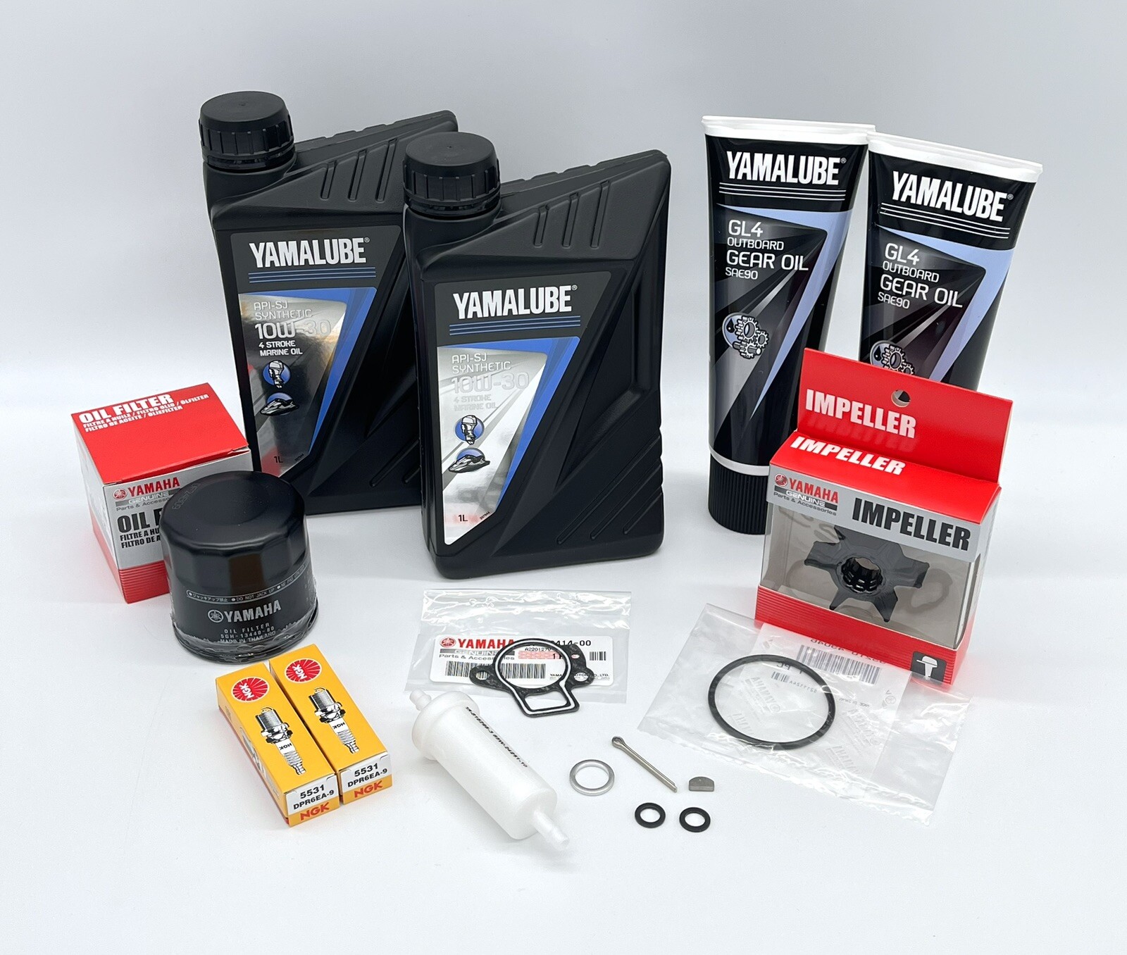 Yamaha F25A, FT25B (up to 2004) 25hp 4-Stroke Outboard Service Kit | eBay