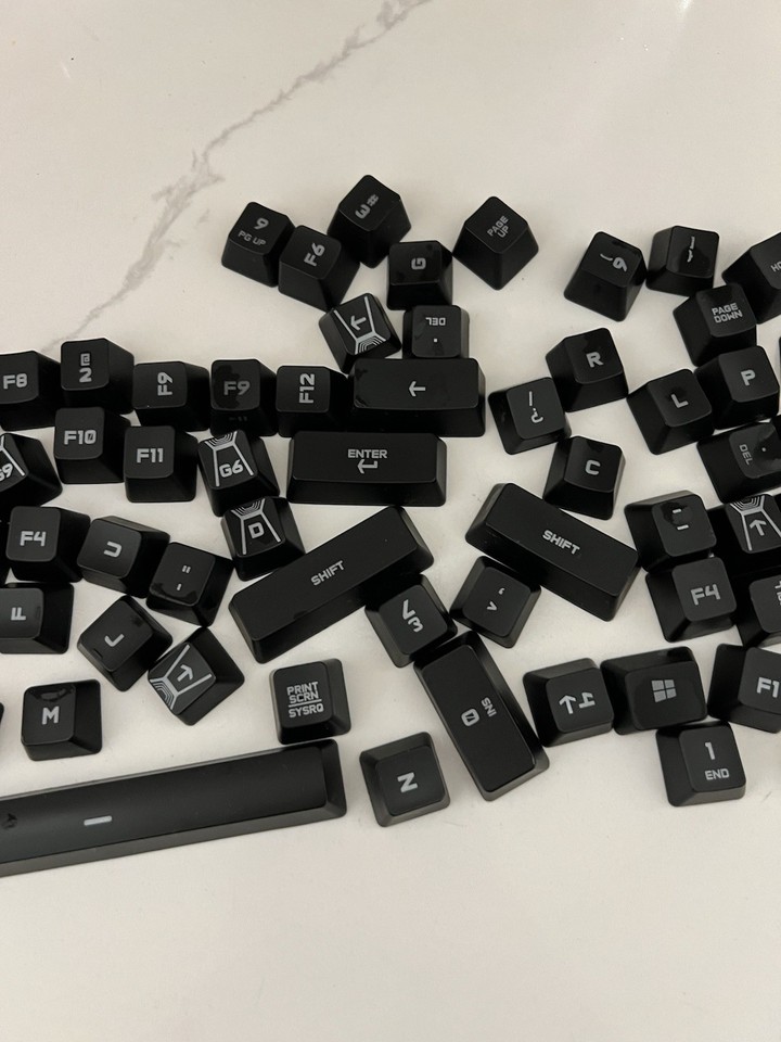 OEM key caps for Logitech G910 Orion Spectrum RGB Mechanical Gaming ...
