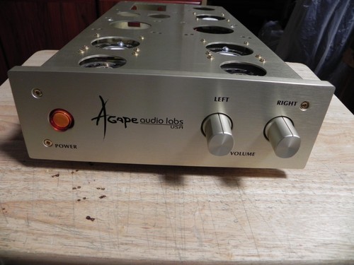300B/2A3/45 HIGH QUALITY AGAPE AUDIO LABS STEREO TUBE AMPLIFIER CHASSIS ...