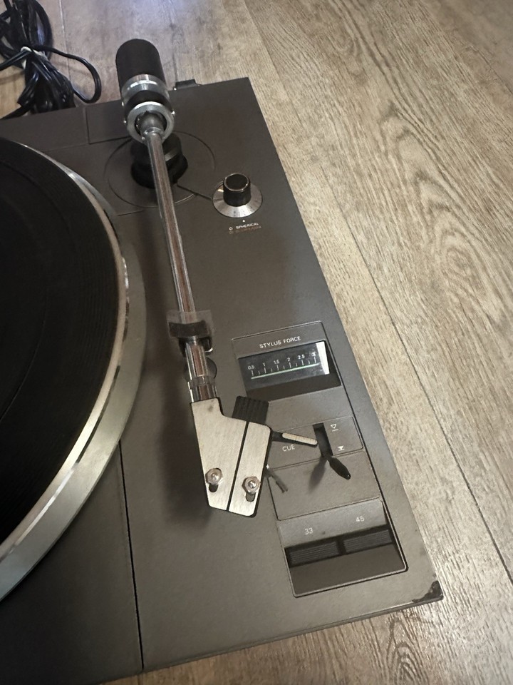 Vintage Philips 677 Turntable, ‘70s Record Player For Vinyl, With Cover ...