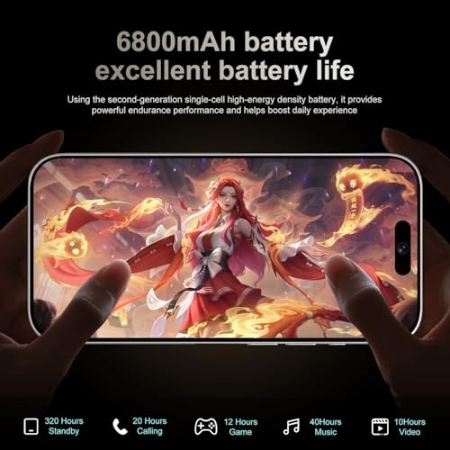 A15 Pro, 5G Net Unlocked Cell Phone, 8+512GB Unlocked Phones, Android ...