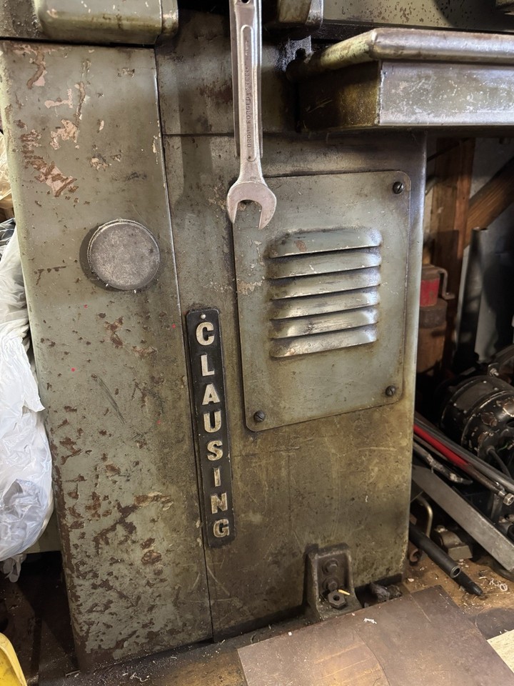 Clausing 5914 12"x 36" Lathe w/ 2 Face Plates & 4 Jaw Chuck | eBay