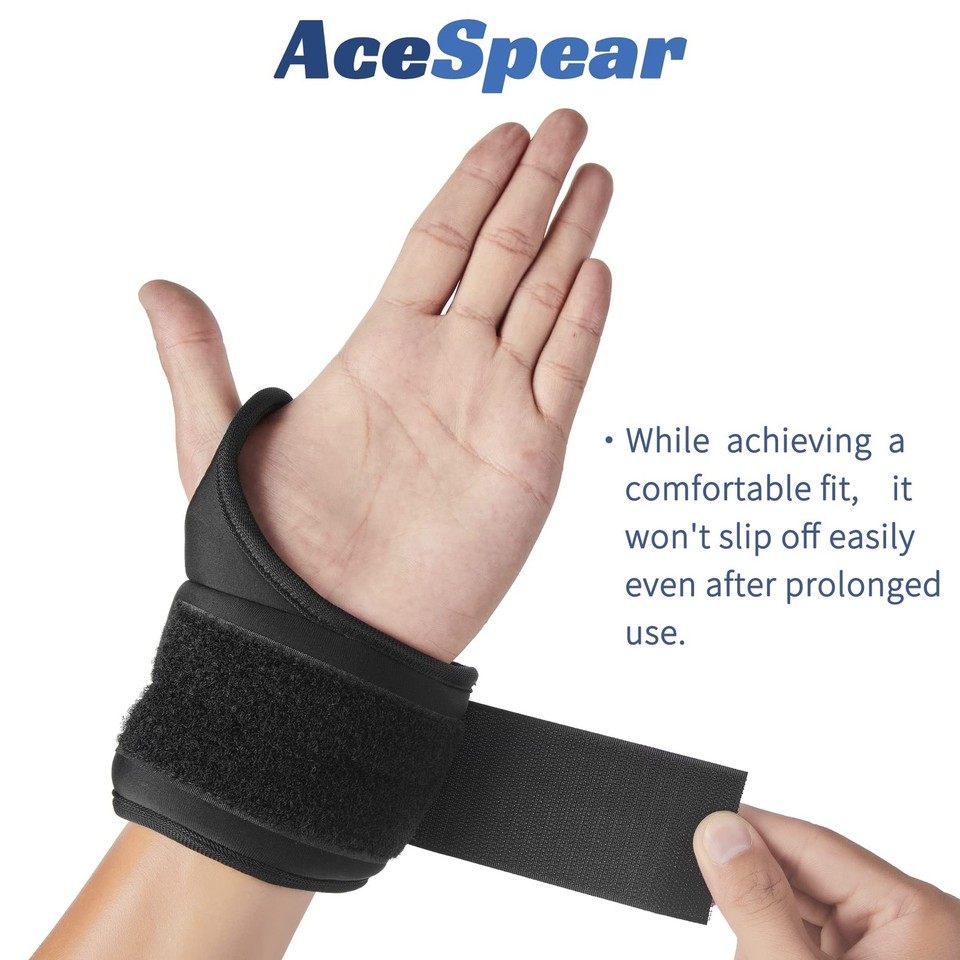 AceSpear Wrist Weights with Thumb Loops Lock for Men Women 1lb*2 2lbs*2 ...