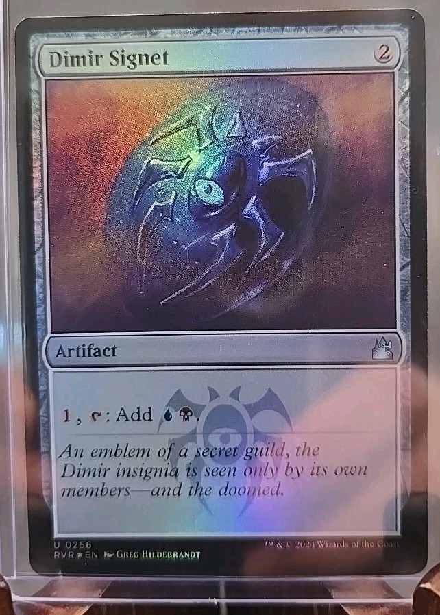 Dimir Signet Ravnica Remastered MTG Foil Near Mint | eBay