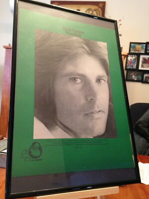 BIG 11X17 FRAMED RICK (RICKY) NELSON "WINDFALL" 1974 LP ALBUM CD ...