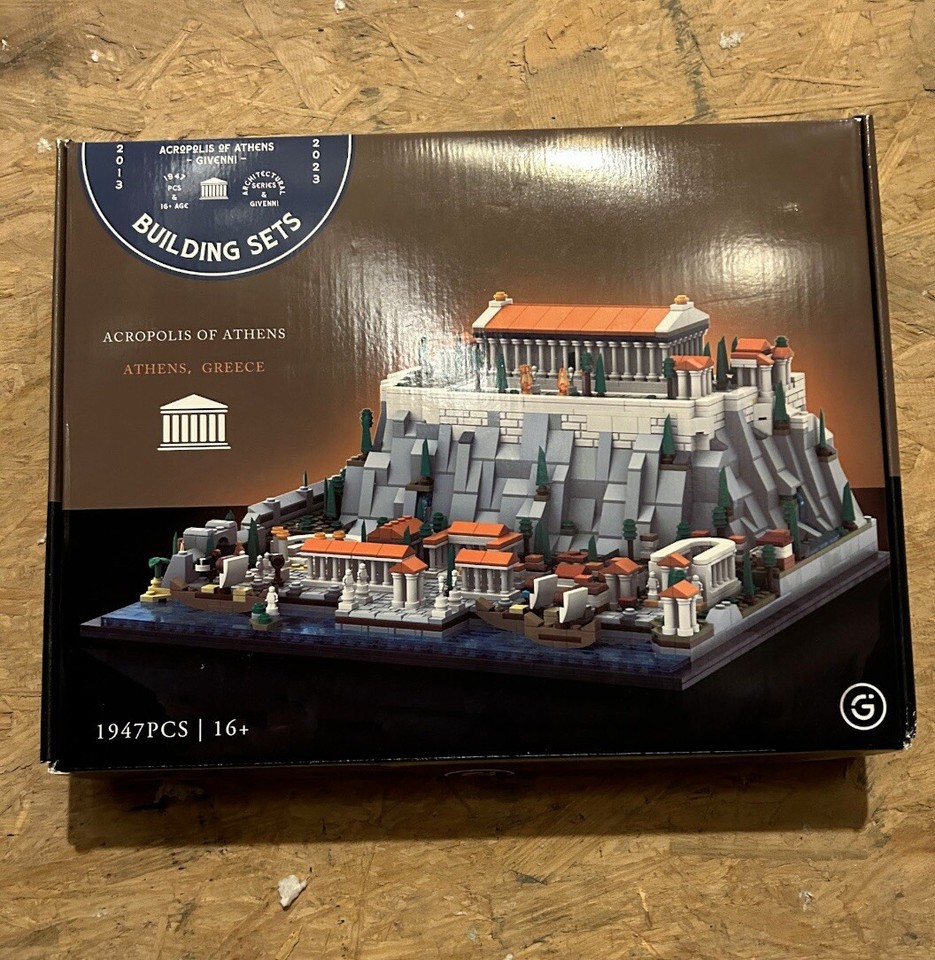 Complete Givenni Acropolis of Athens set (1947 Pieces). Ships Fast! | eBay