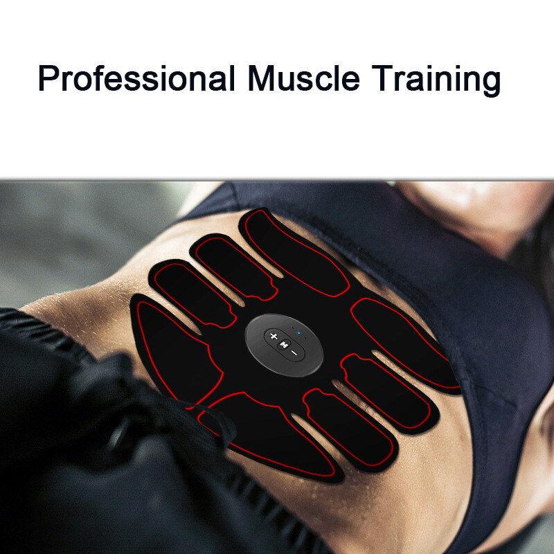 Muscle Stimulator Abdominal Exerciser Slimming Electric Abdomen Trainer ...