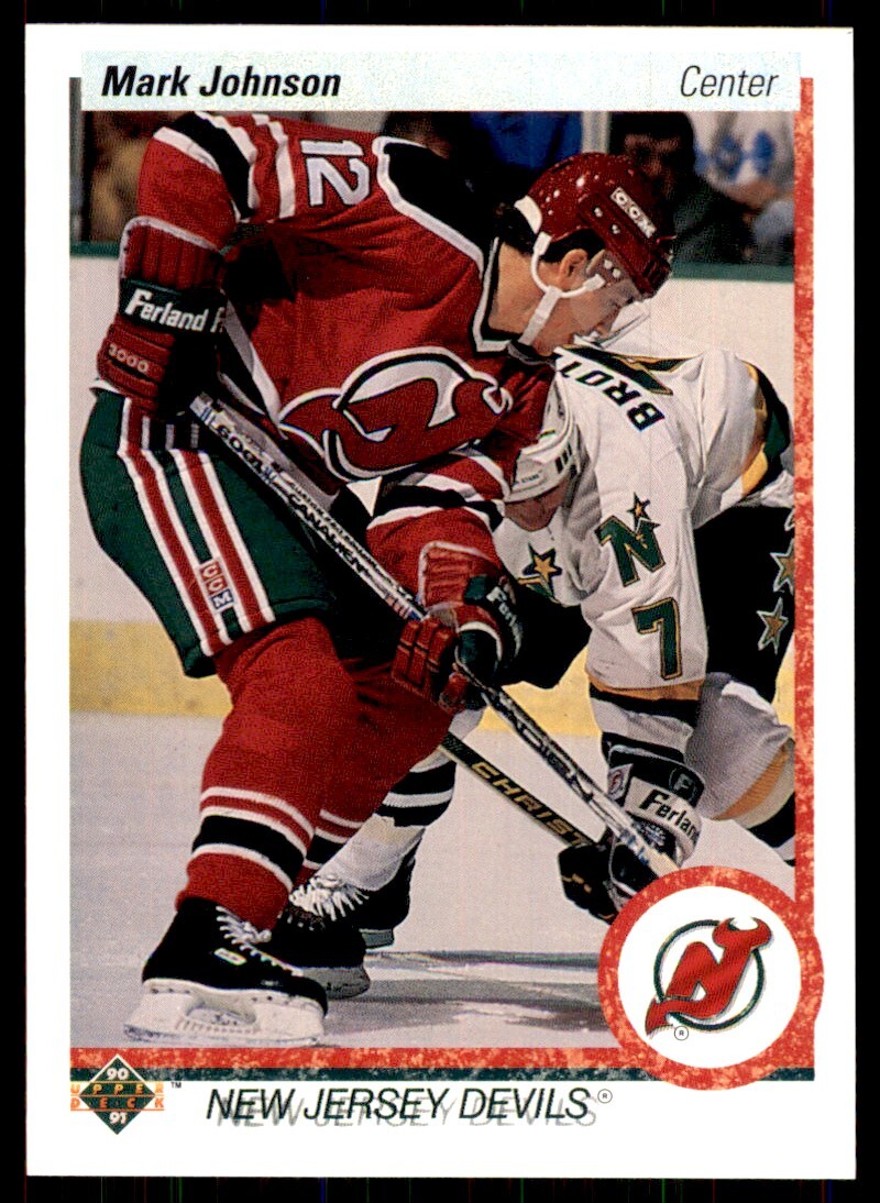 1990-91 Upper Deck Mark Johnson Hockey Cards #180 | eBay