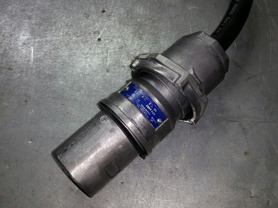 60A 600V {STYLE 2} 4/4 SO "Y" SPLITTER MSHA UL DEVICES APPROVED WITH ...