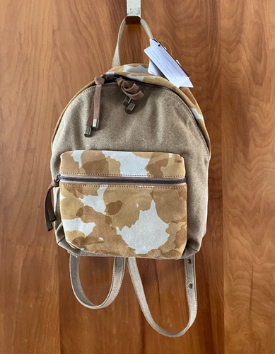 Bosca Beige Camo Nicole Medium Bag Backpack 6008-273 NWT $188 | eBay