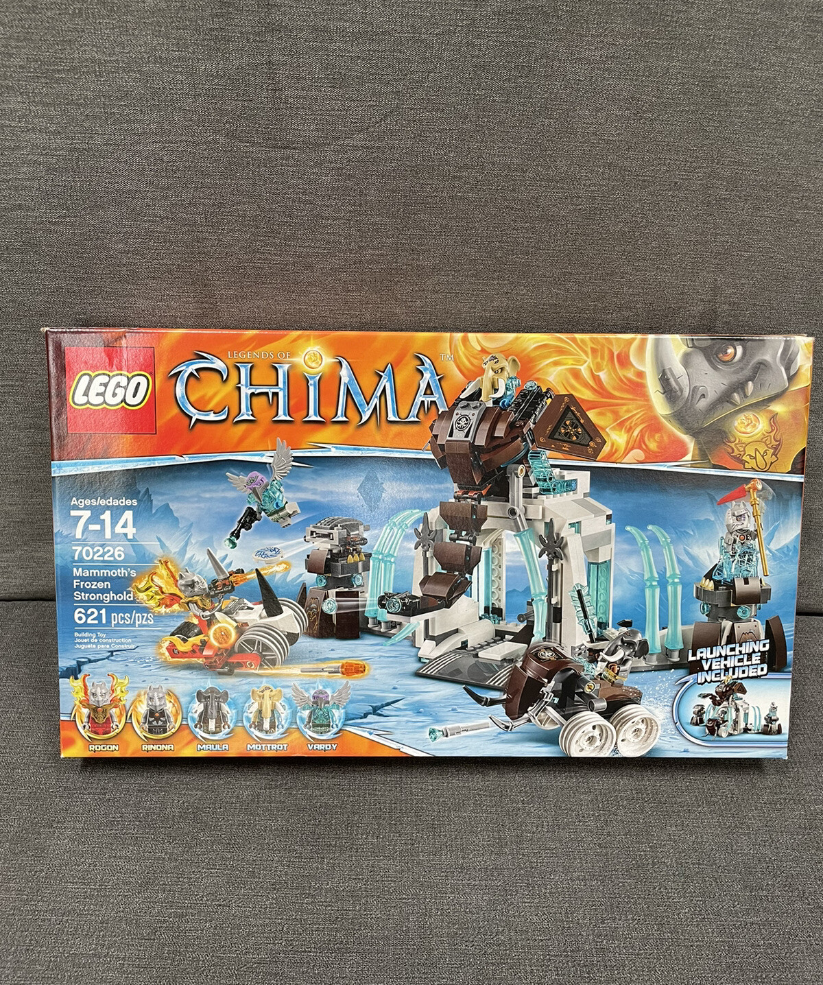 LEGO Chima 70226 Mammoth’s Frozen Stronghold New NIB Legends Of Chima ...