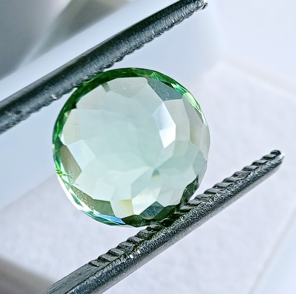 Certified Natural 5-7 Ct Paraiba Green Tourmaline Round Cut Loose ...