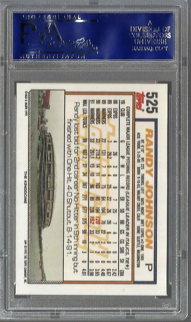 1992 Topps - Gold #525 Randy Johnson for sale online | eBay