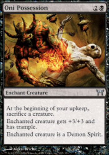 Oni Possession NM, English MTG Champions of Kamigawa | eBay