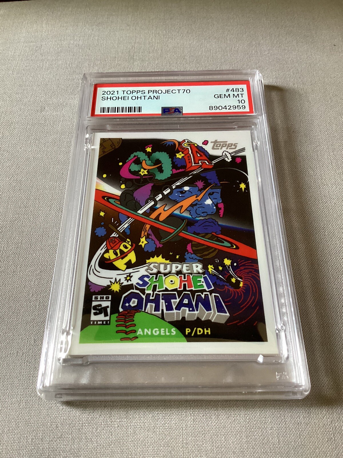 2021 Topps Project 70 - Ermsy 1957 Topps Baseball #483 Shohei Ohtani ...