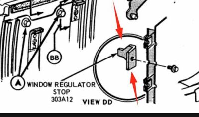 1964 1965 1966 1967 1968 Mustang Convertible Coupe Quarter Window ...