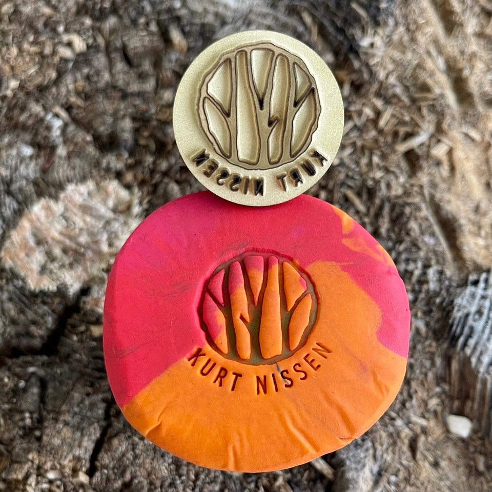 CUSTOM CLAY STAMP || Custom Pottery Stamp || Custom Makers Mark Stamp ...