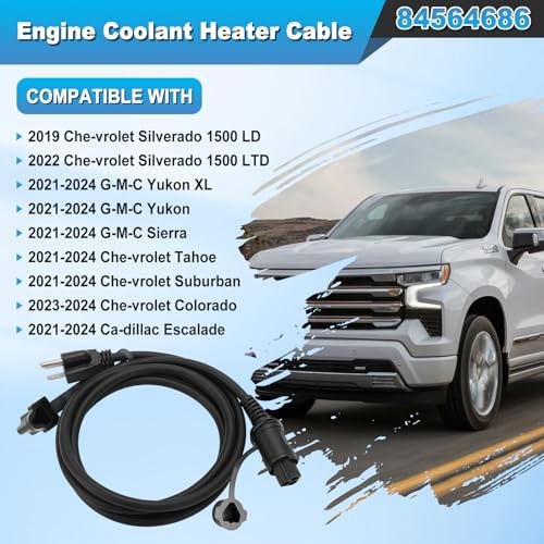 84564686 Block Heater Cord Compatible with 2019-2023 Chevy Silverado | eBay