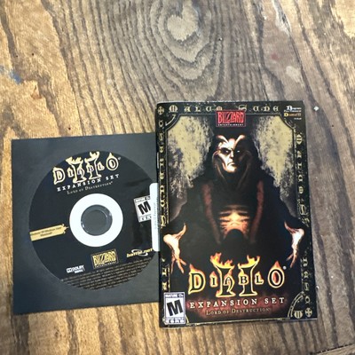 Diablo 2 Lord of Destruction Expansion Set PC Game CD-ROM 2001 w ...