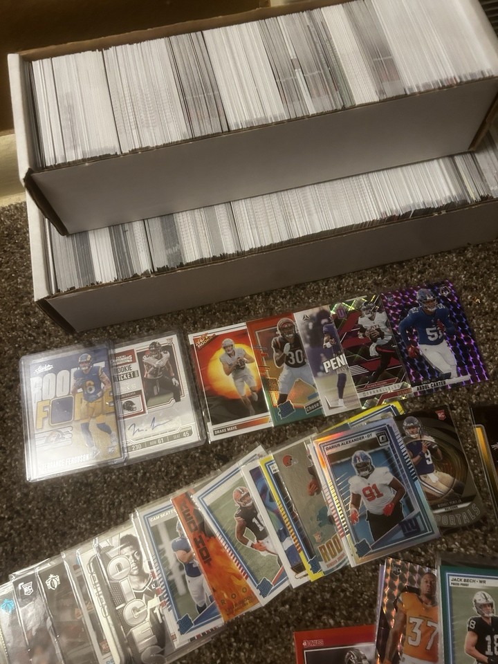 Insane 2000+ Cards Full Collection Autos /Patches / # / Drake Maye rc ...